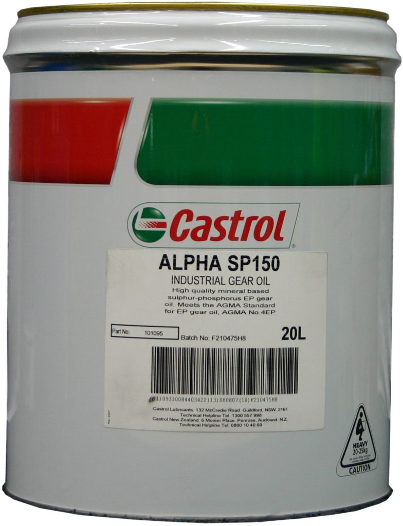 Castrol Alpha SP 220 – Dynamic Fluid Systems International Ltd