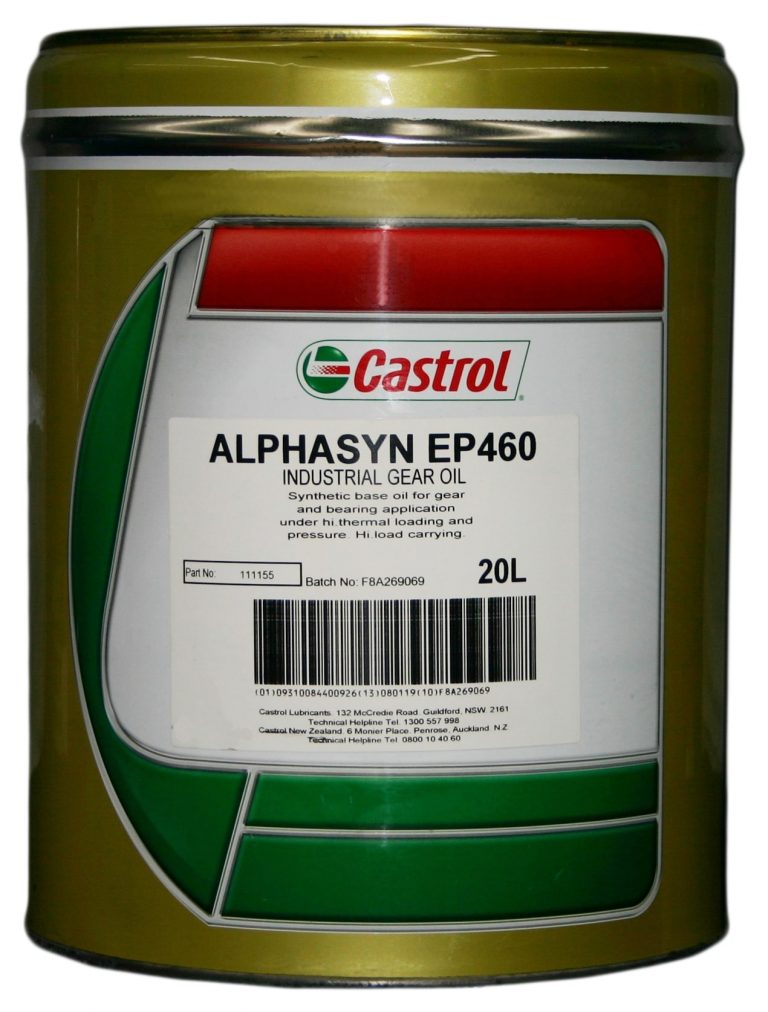 Castrol Alphasyn EP 320 – Dynamic Fluid Systems International Ltd
