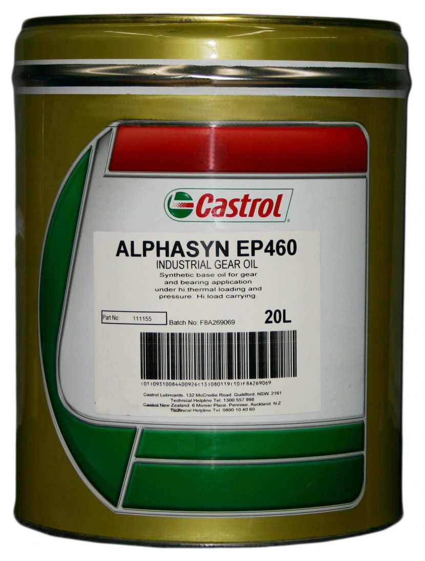 Castrol Alphasyn EP 460 – Dynamic Fluid Systems International Ltd