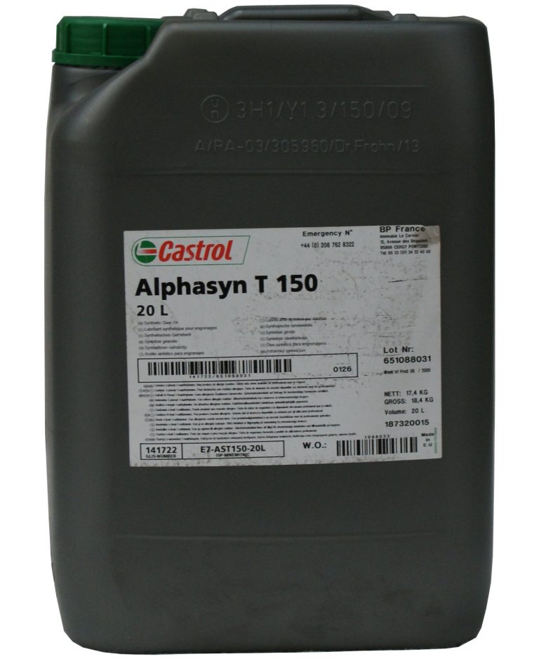 Castrol Alphasyn T 150 – Dynamic Fluid Systems International Ltd
